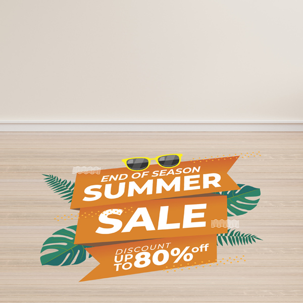 Custom Floor Decal Design and Graphics - Printco Signs