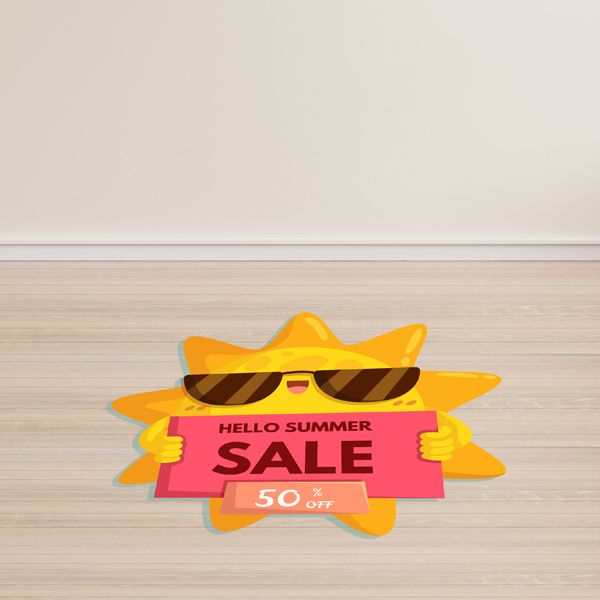 Custom Floor Decal Design and Graphics - Printco Signs