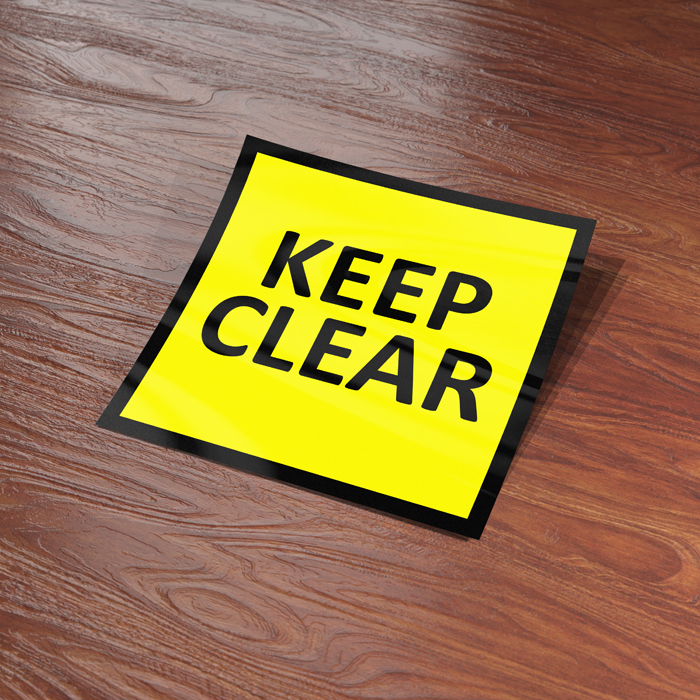 Custom Floor Decal Design and Graphics - Printco Signs