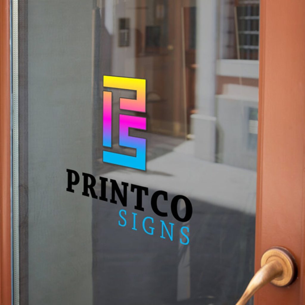 Window Vinyl Lettering – Printco Signs